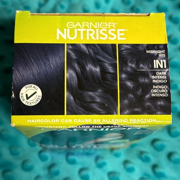 Garnier | Hair | Garnier Nutrisse Midnight Iris Black Blue Hair Color ...